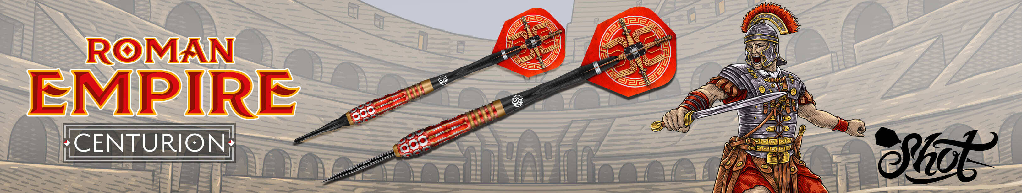 Shot Roman Empire Softdarts online bestellen