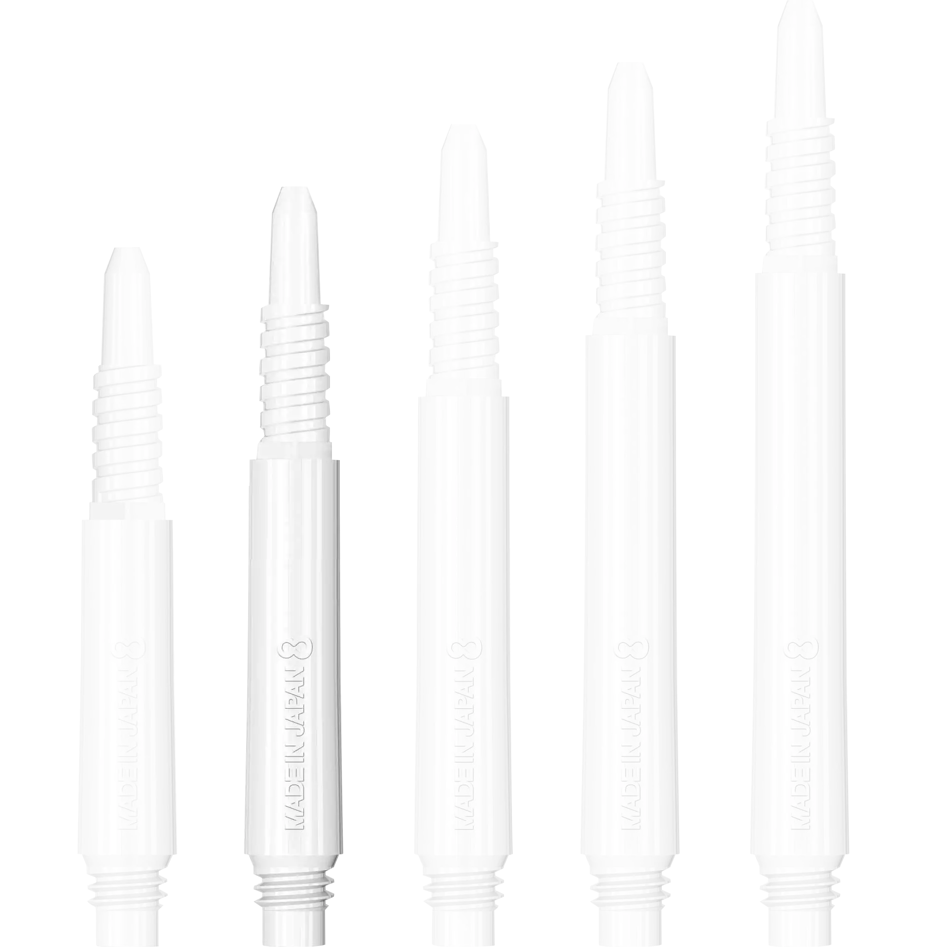 8 Flight Regular Fixed Shaft Weiß kaufen | DartSturm