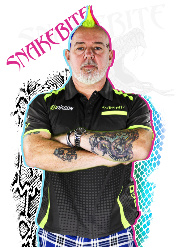 Red Dragon Yin Yang Peter Wright WC Flight Standard